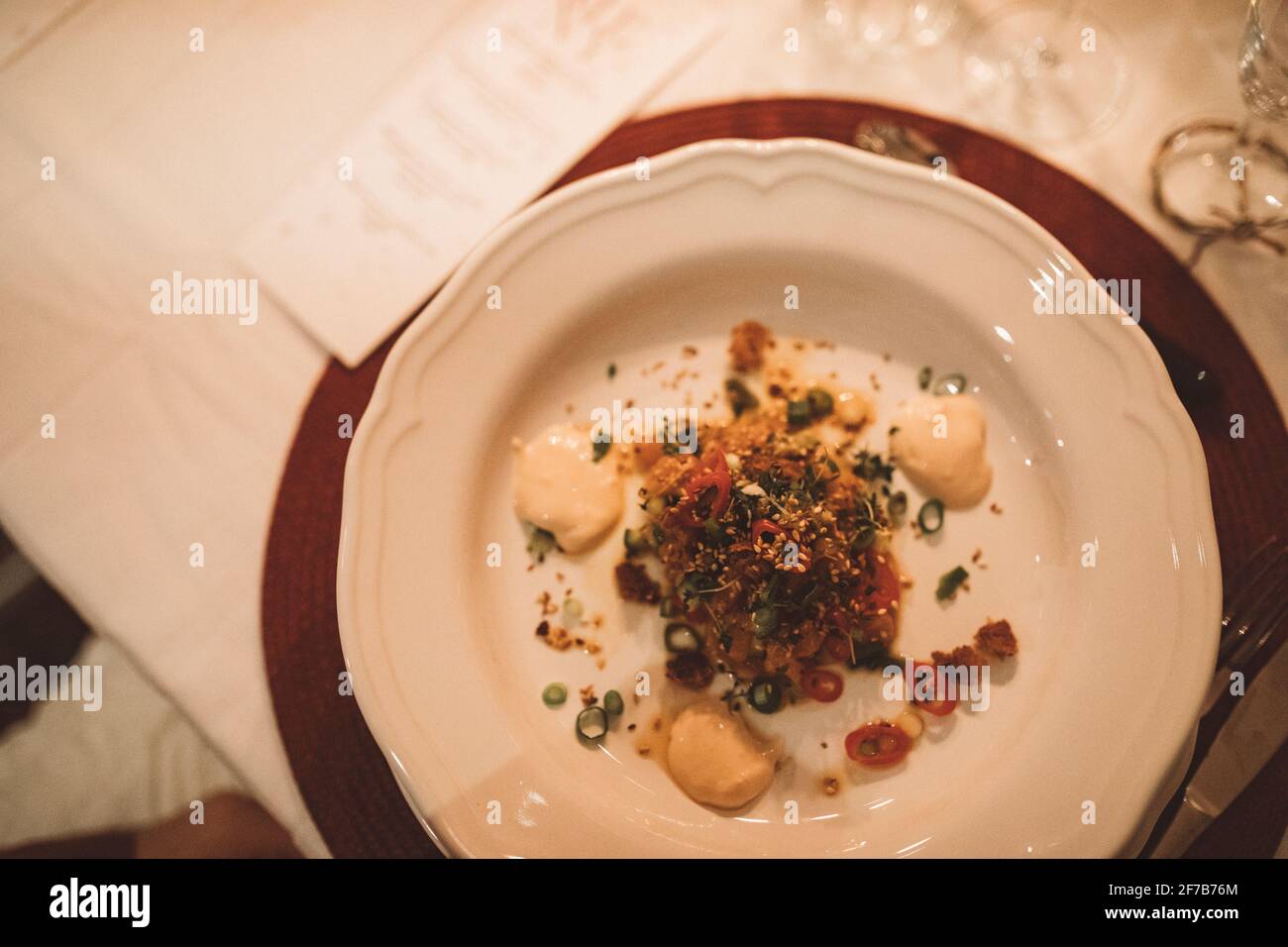 Food on plate hi-res stock photography and images - Alamy
