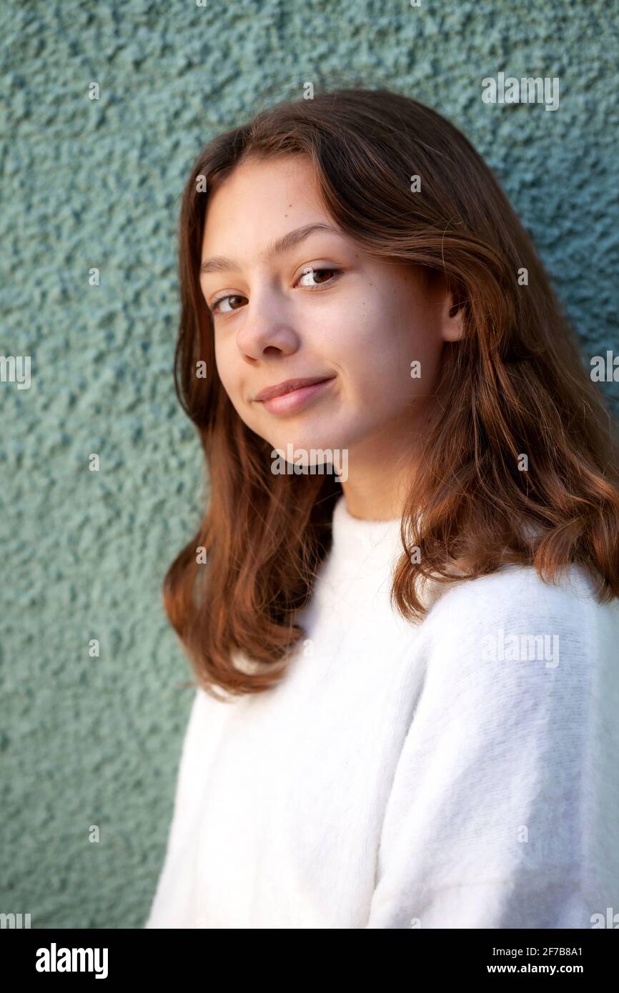 Portrait of girl Stock Photo - Alamy