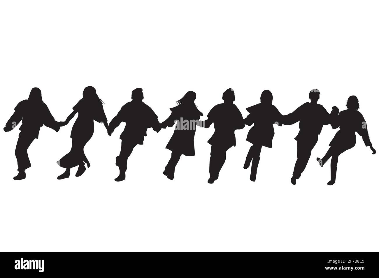 Hora dance Stock Vector Images - Alamy