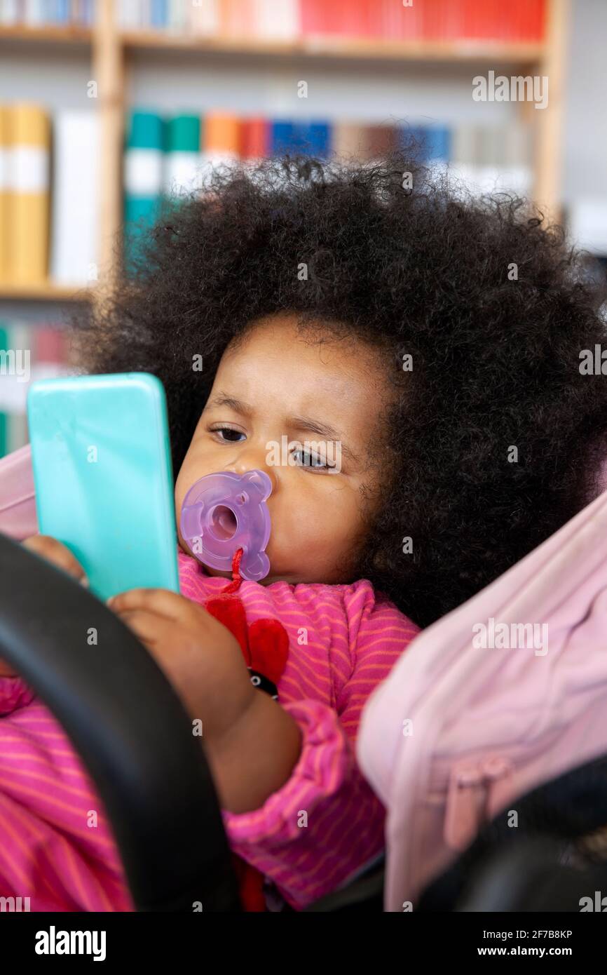 Girl pacifier hi-res stock photography and images - Alamy