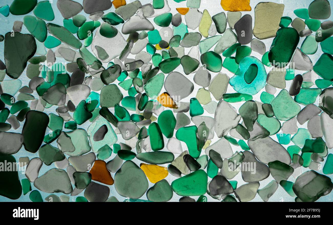 Broken glass shards beach hi-res stock photography and images - Alamy