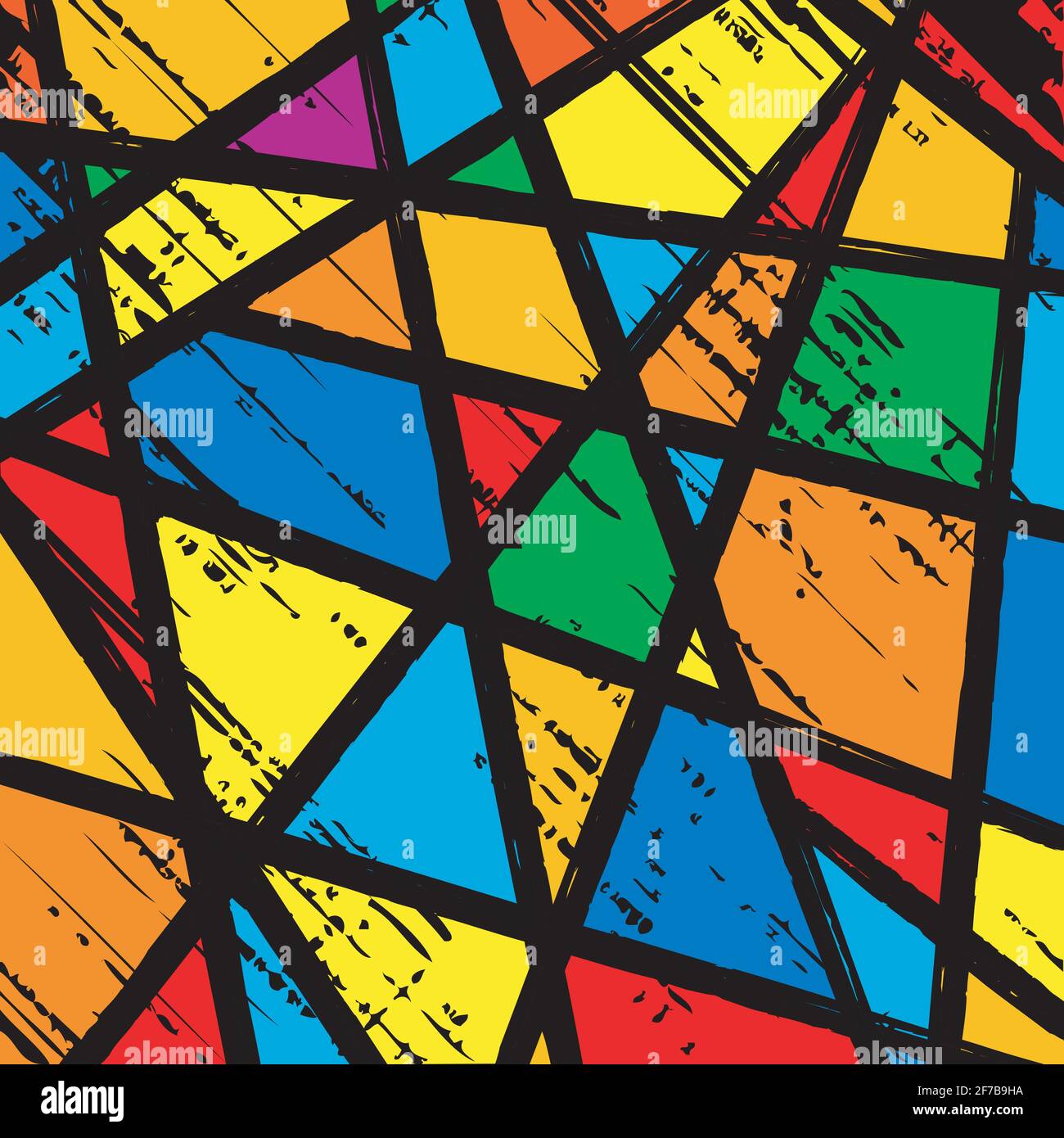 White stained glass texture Stock Vector Images - Alamy