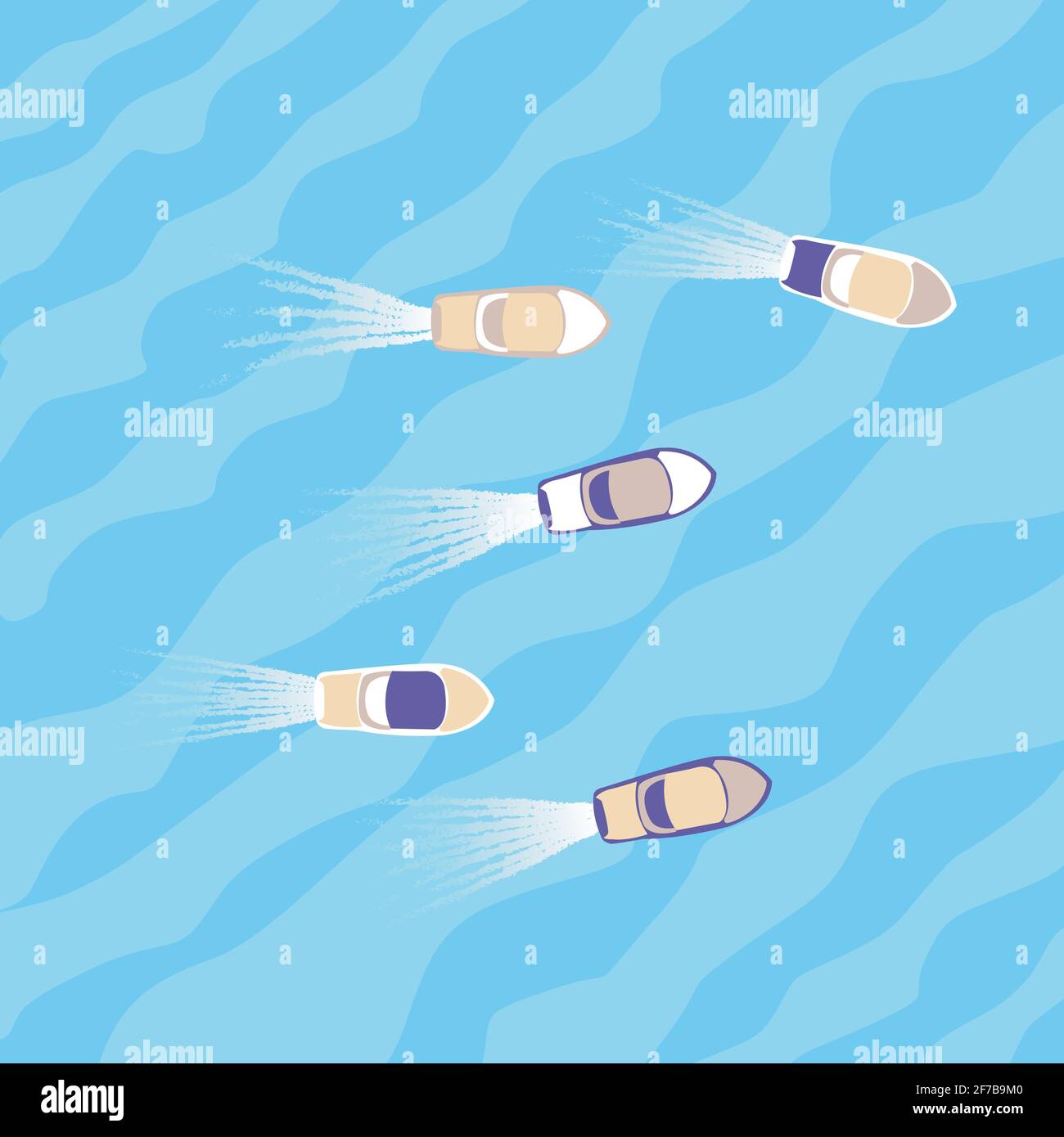 View sea sailing boats Stock Vector Images - Alamy