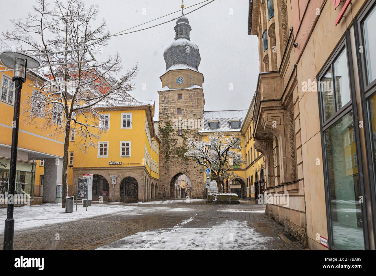 COBURG, GERMANY - CIRCA JANUARY, 2021: The cityscape of Coburg, Bavaria ...