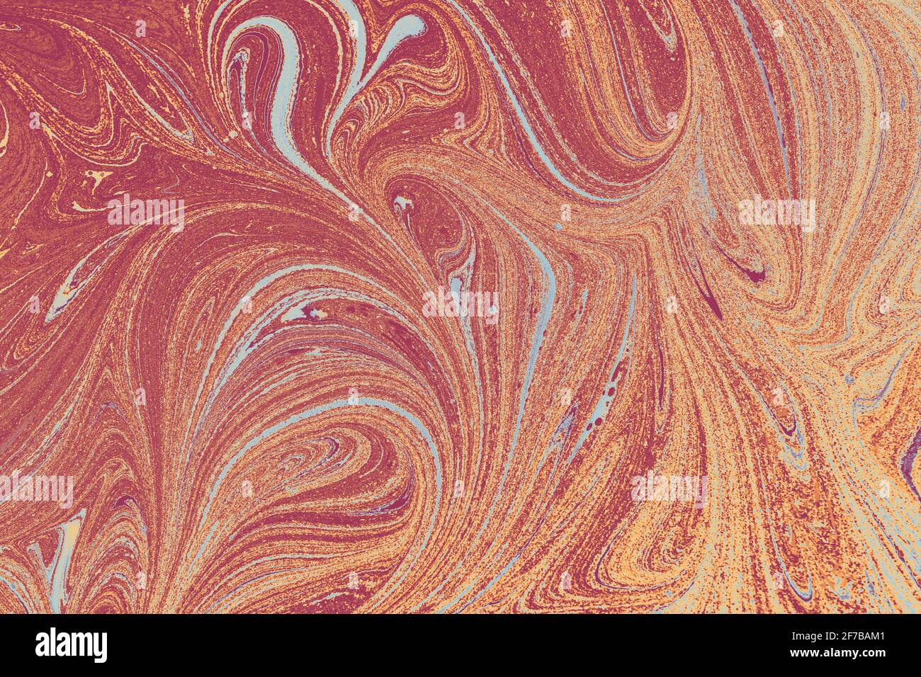 Creative ebru art background abstract pint. Marbling texture pattern ...