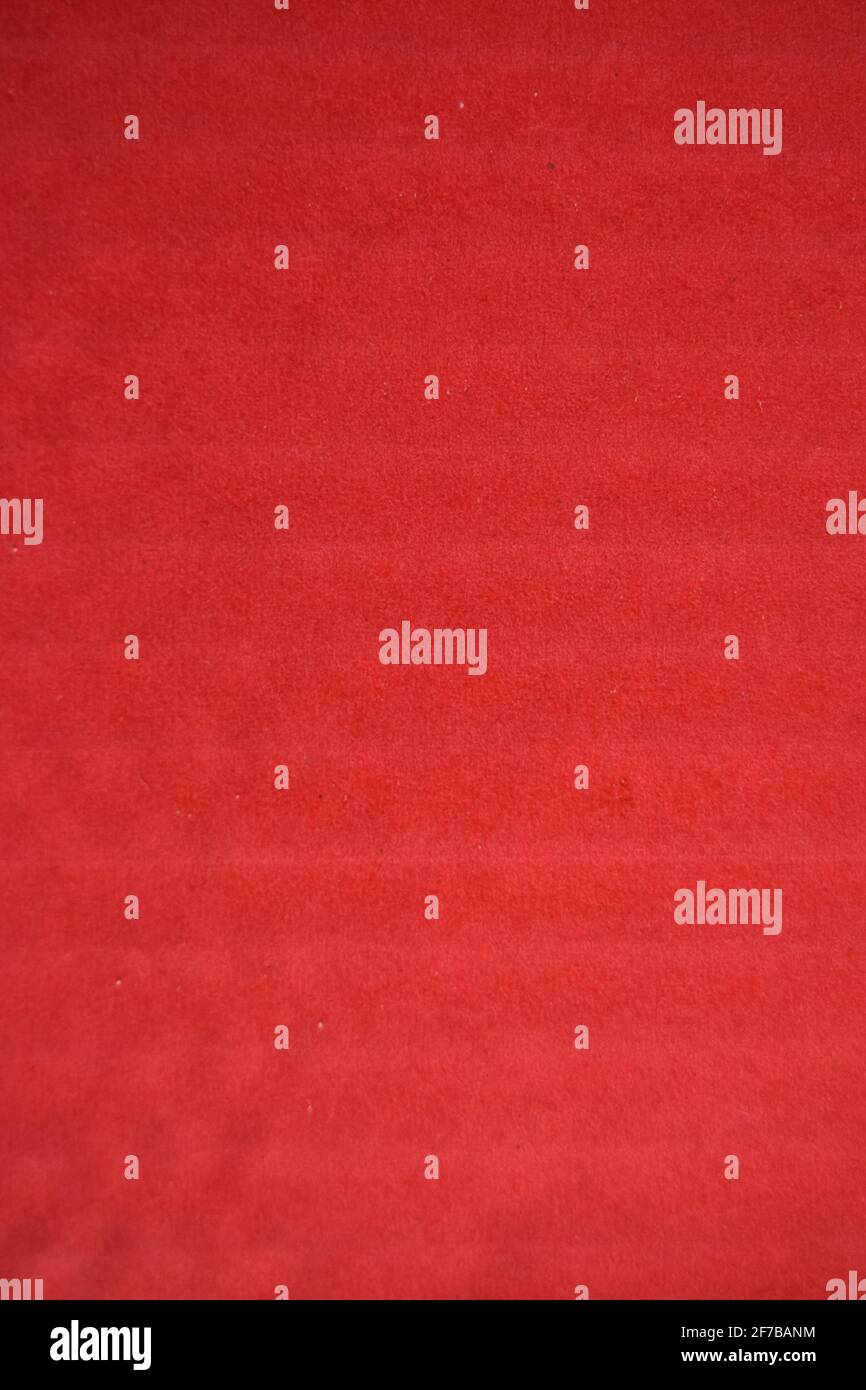 Red Corrugated Cardboard #1 Stock Photo - Alamy