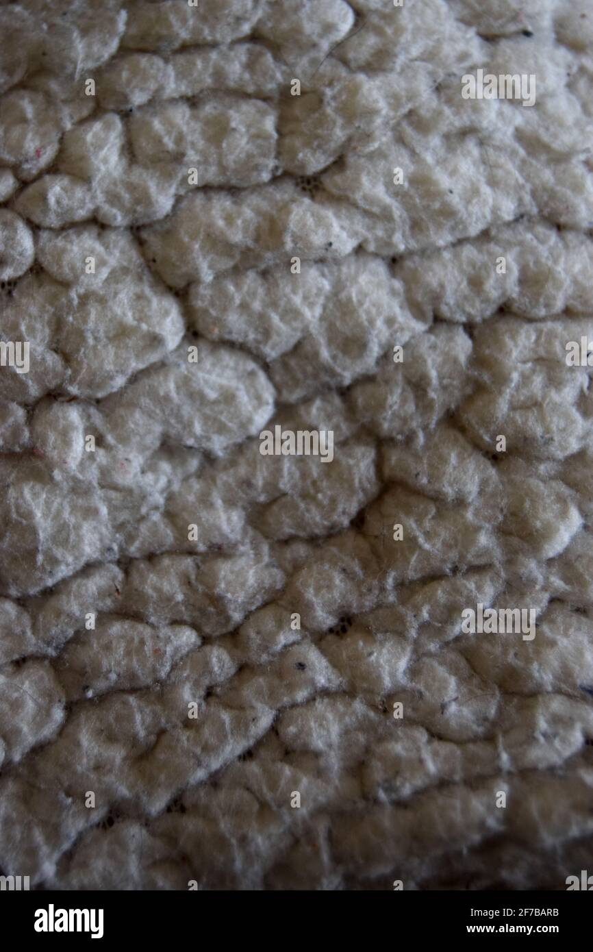 Fluffy White Fabric portrait Stock Photo - Alamy