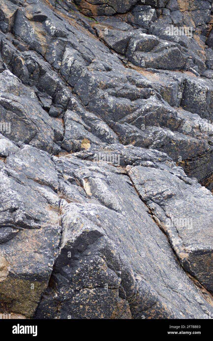 Dark rock texture hi-res stock photography and images - Alamy