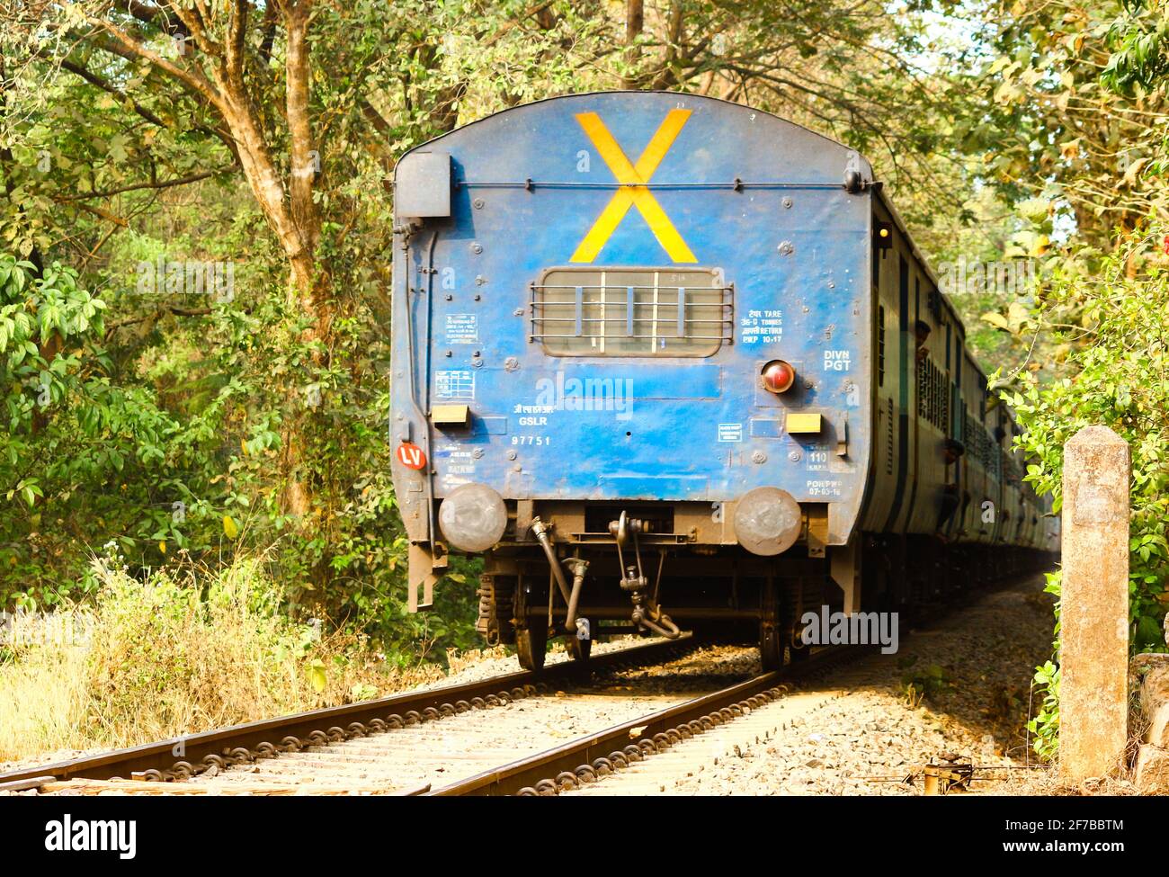 Indian railways freight train hi-res stock photography and images - Alamy