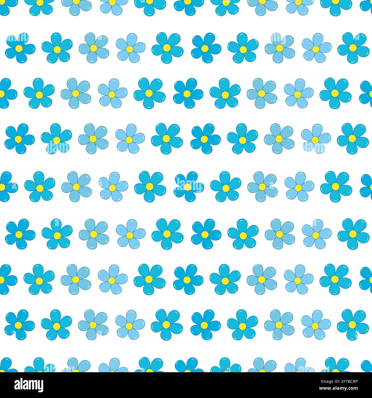 Blue flowers forget Stock Vector Images - Alamy