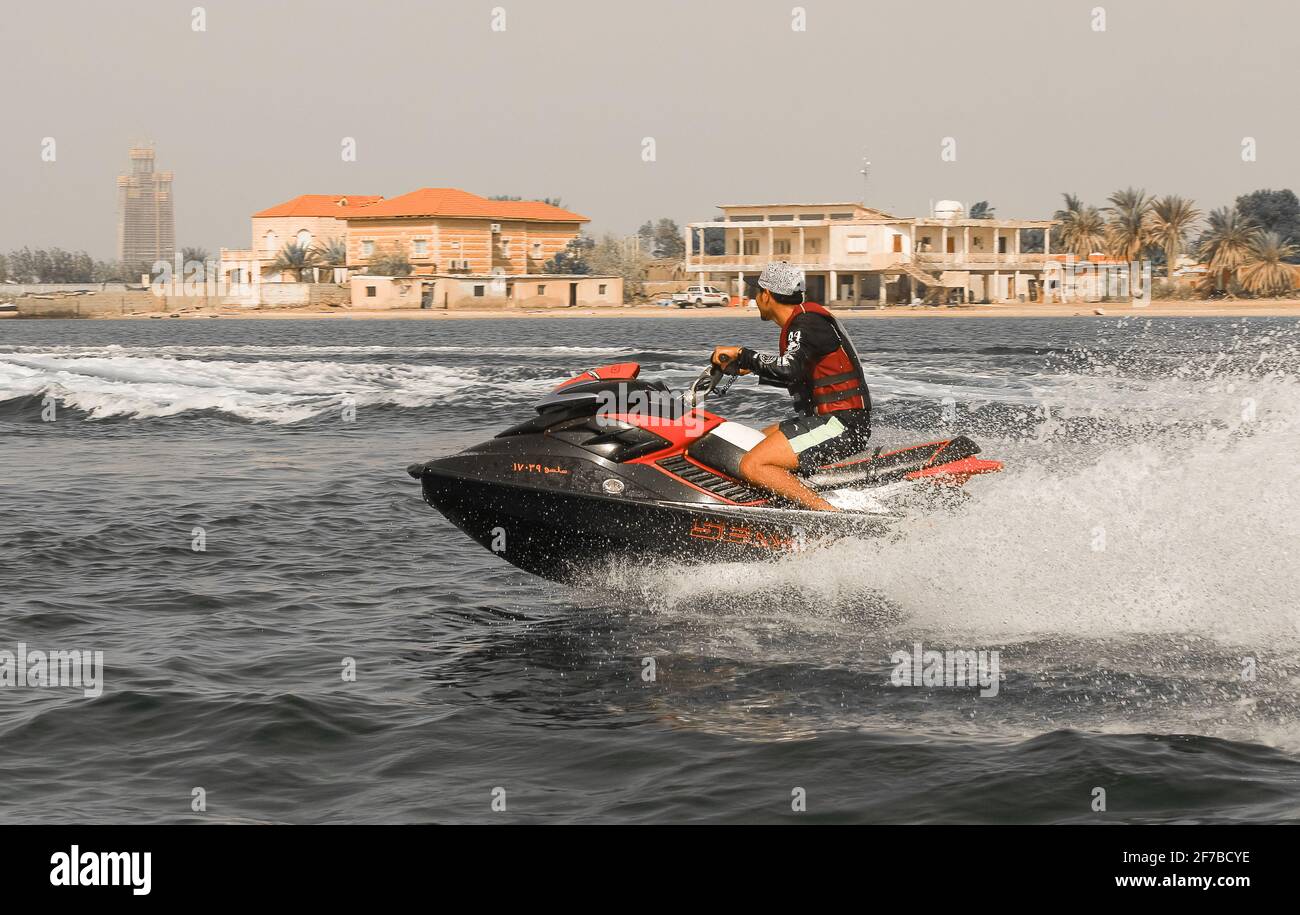 jet ski jeddah Stock Photo - Alamy