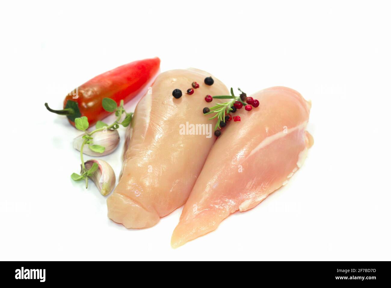 raw chicken fillet Stock Photo - Alamy