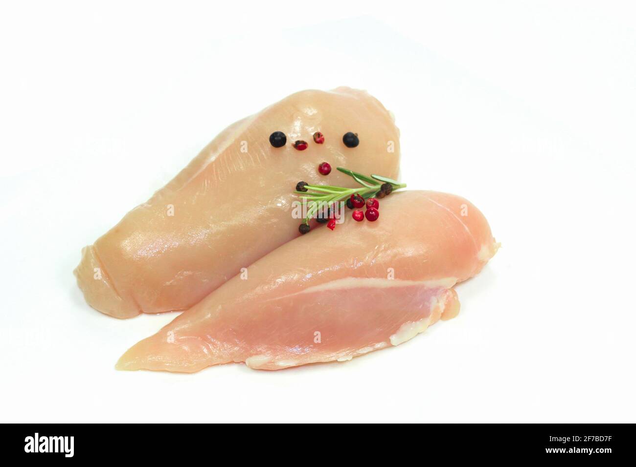 raw chicken fillet Stock Photo - Alamy