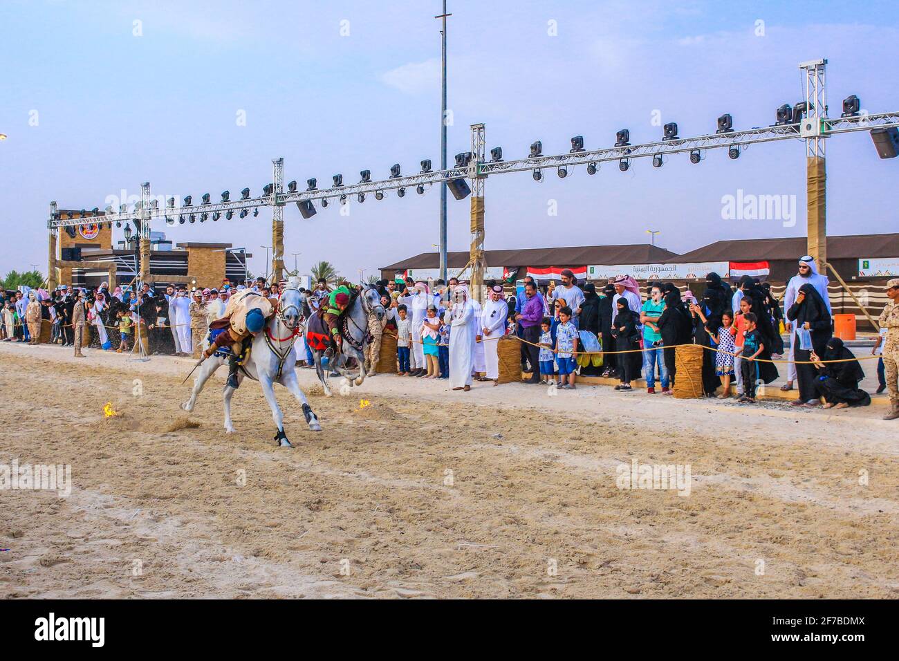 souk okaz festival taif saudi arabia Stock Photo - Alamy