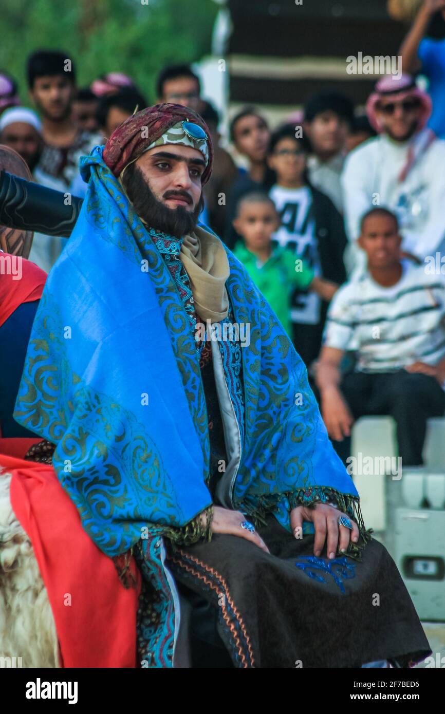 souk okaz festival taif saudi arabia Stock Photo - Alamy