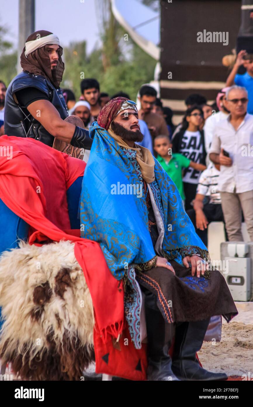 souk okaz festival taif saudi arabia Stock Photo - Alamy