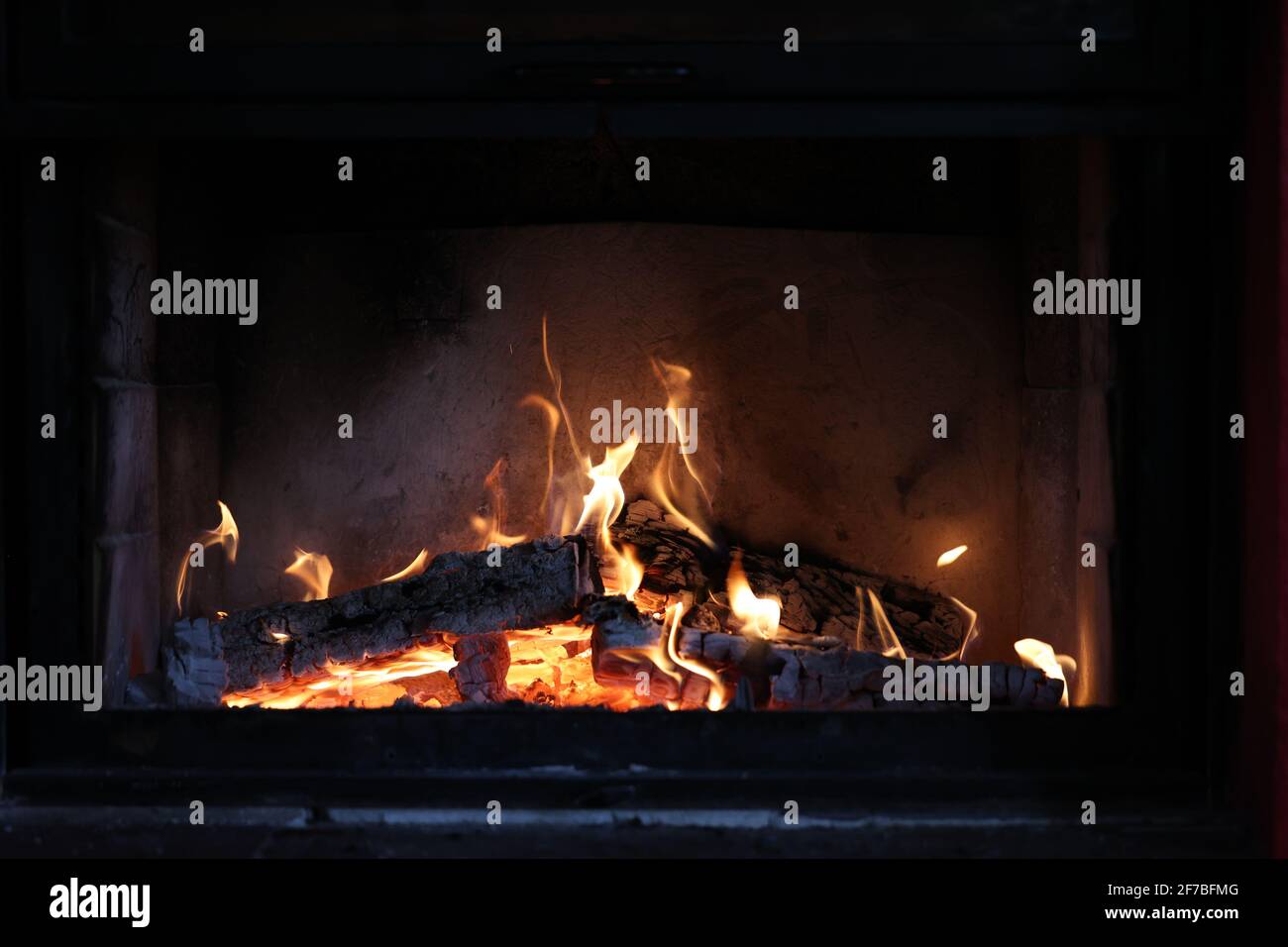 Burned house place with a chimney hi-res stock photography and images ...