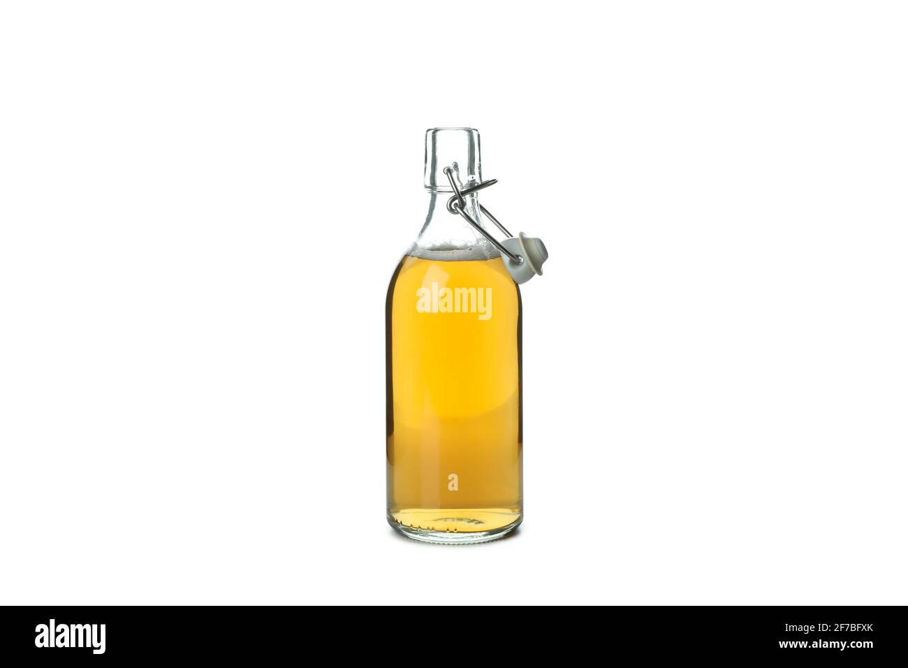 Bottle of ginger beer isolated on white Stock Photo - Alamy