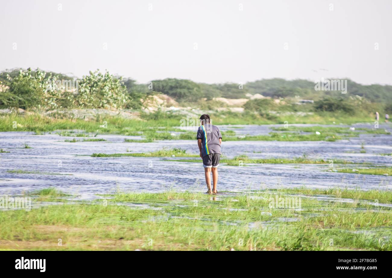 Dry lake arabia hi-res stock photography and images - Alamy