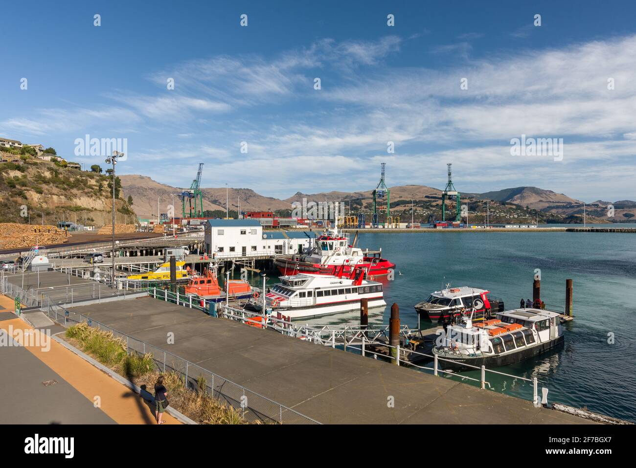 Lyttelton new zealand hi-res stock photography and images - Alamy