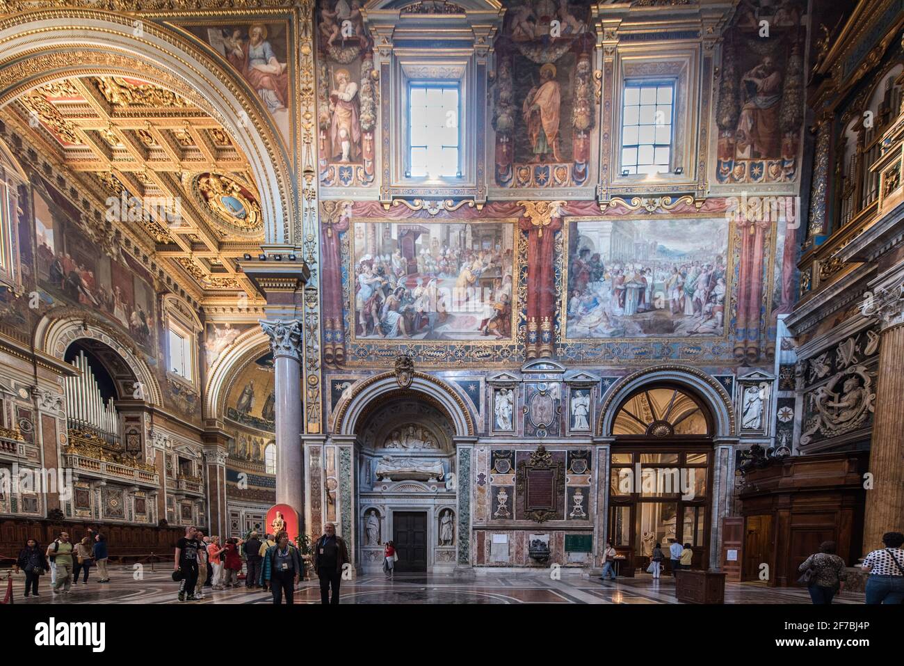 Basilica San Giovanni in Laterano, Rome, Lazio, Italy, Europe Stock ...