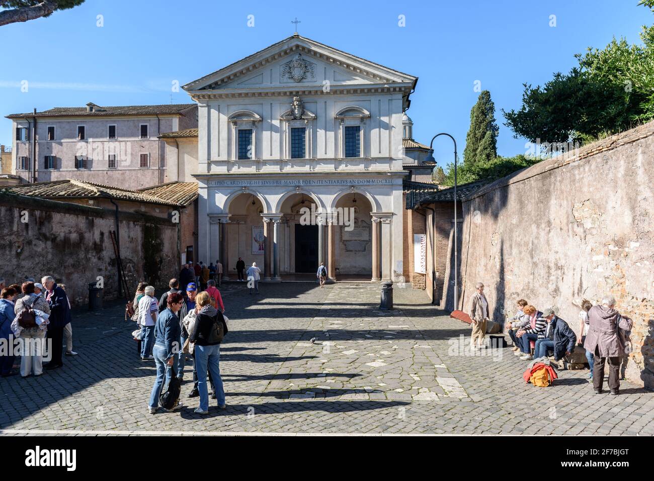 Basilica San Sebastiano fuori le mura, Basilica of Saint Sebastian ...
