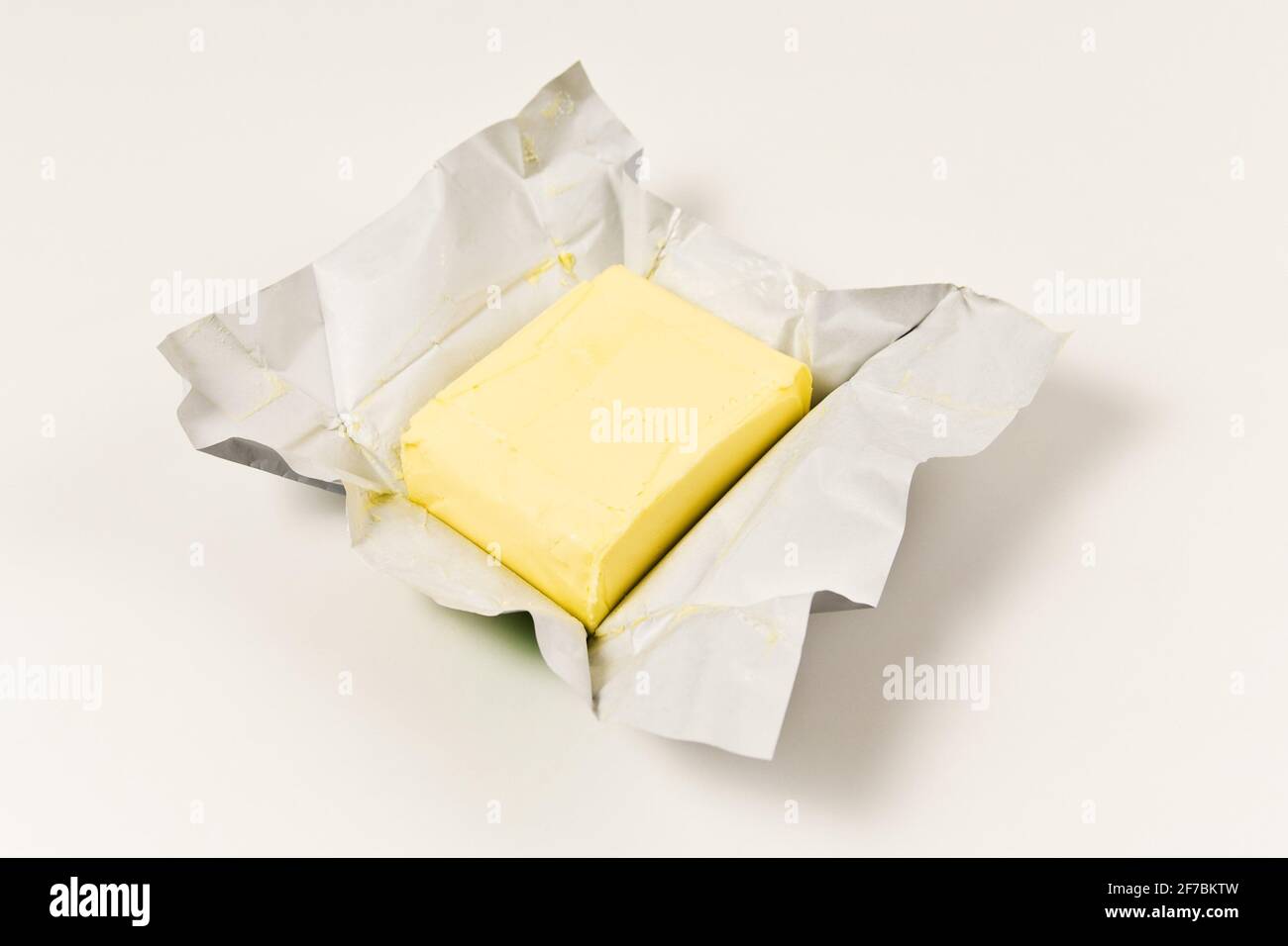 real butter in the packing Stock Photo - Alamy