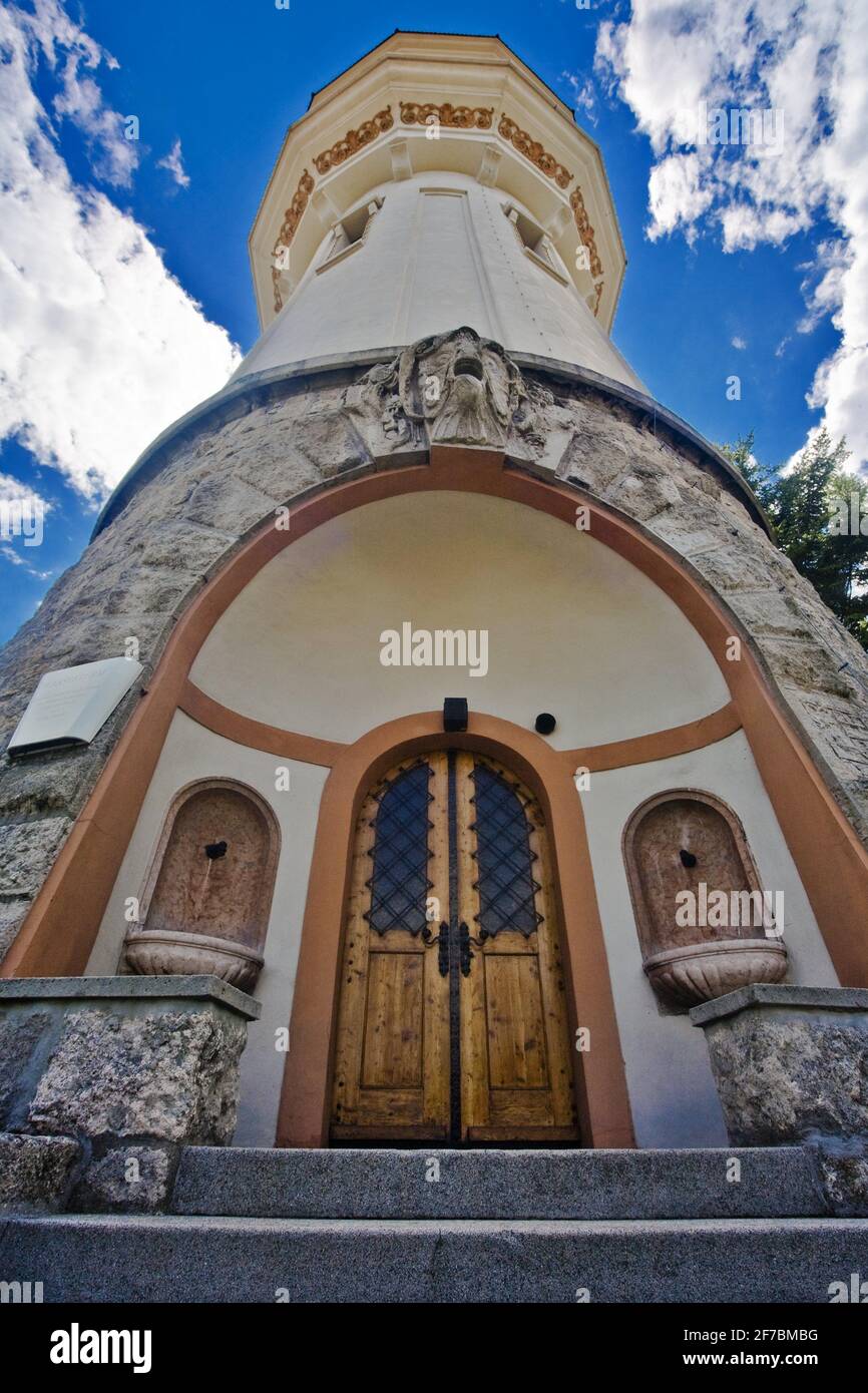 water reservoir tower in Wiener Neustadt, Austria, Lower Austria ...
