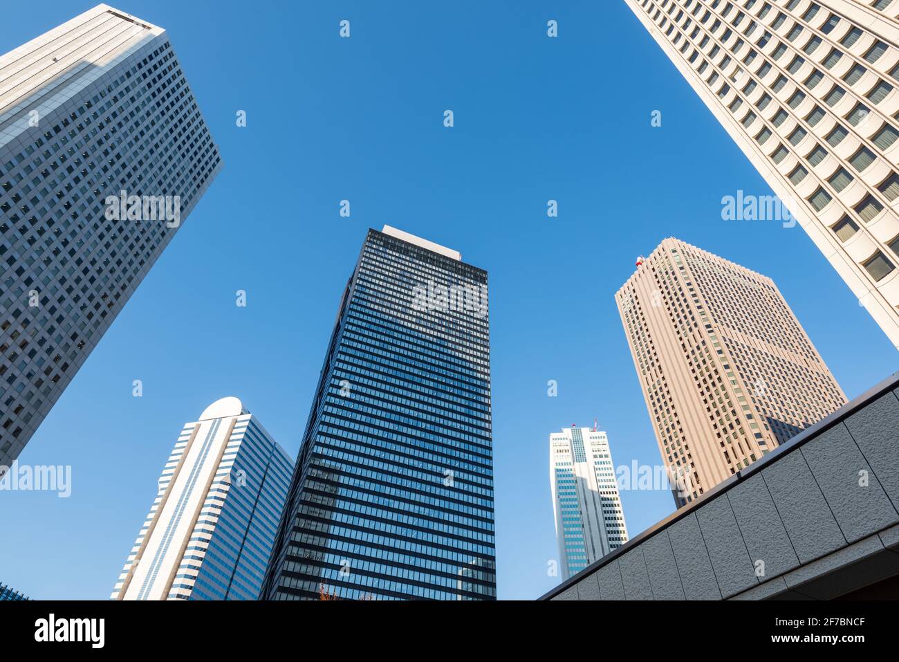 Modern Office Building in Shinjuku City, Tokyo,Japan Stock Photo - Alamy