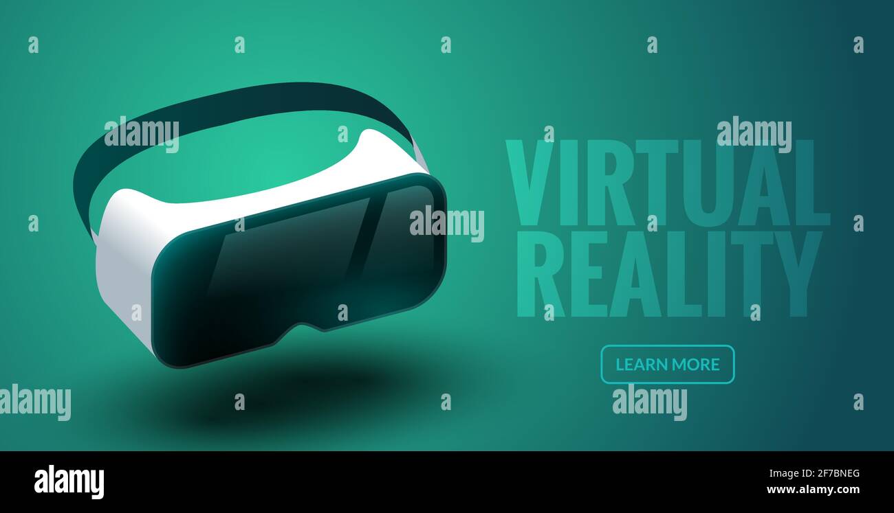 VR glasses vector virtual reality headset 3d. Virtual reality helmet ...