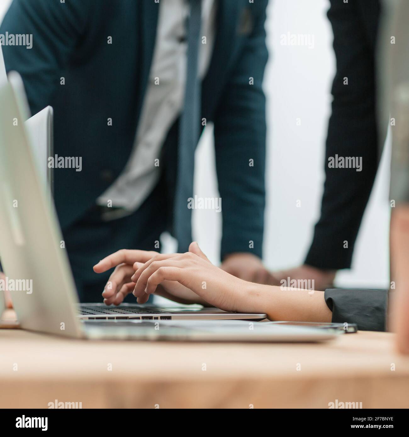 Group explain up close hi-res stock photography and images - Alamy