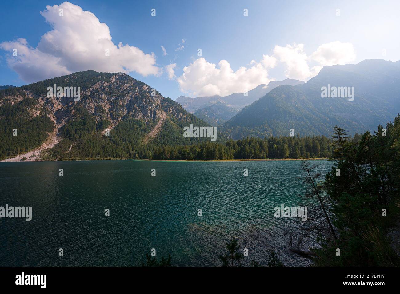 Famous Plansee in Austria in summer Stock Photo - Alamy