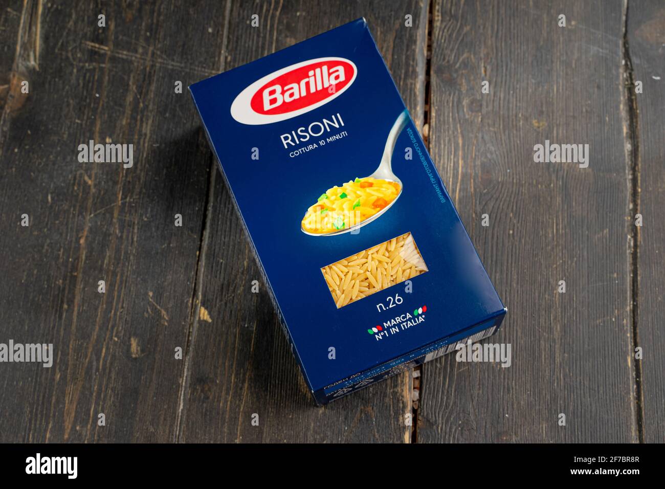 BARILLA products. Italian pasta Risoni. Barilla group produces several ...