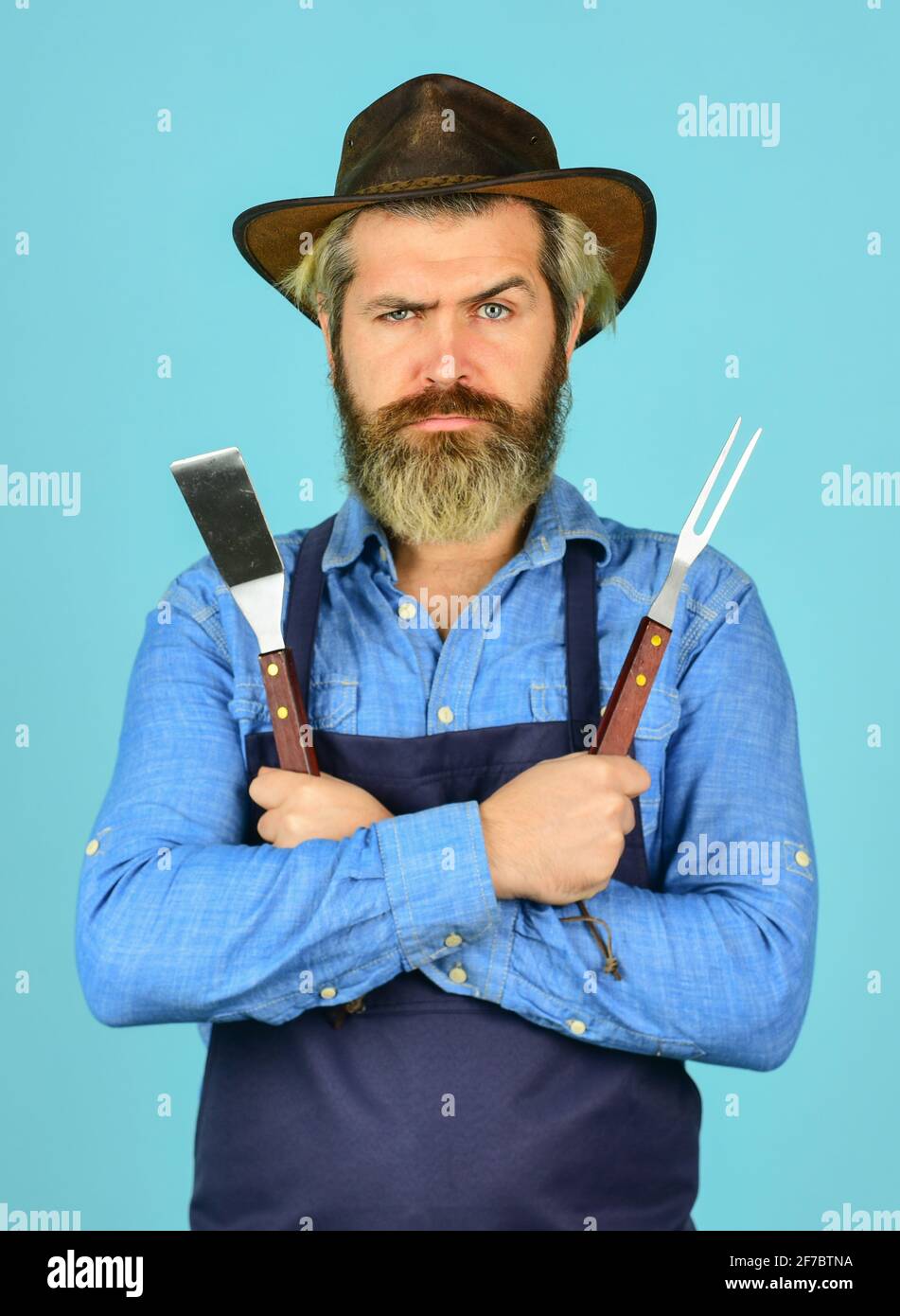 Cowboy cook cooking hi-res stock photography and images - Alamy