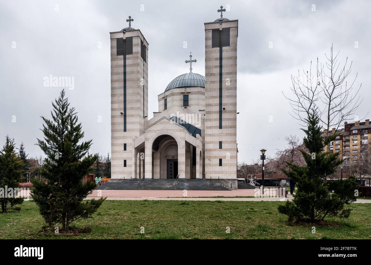 Church of the Holy Emperor Constantine and Empress Helen in Nis, Serbia ...