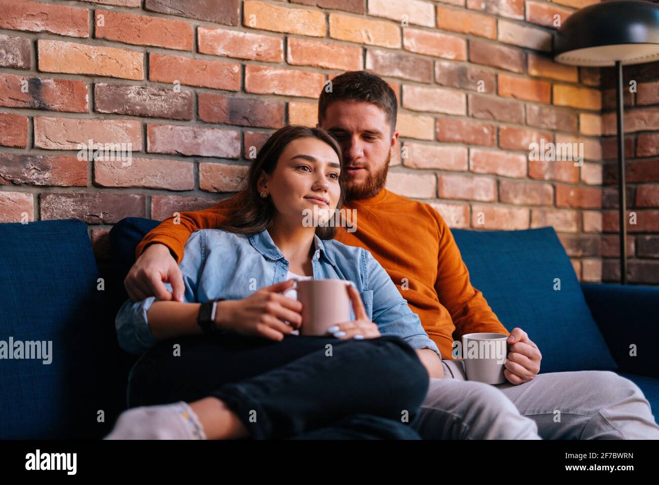 Couples Watching Tv Together