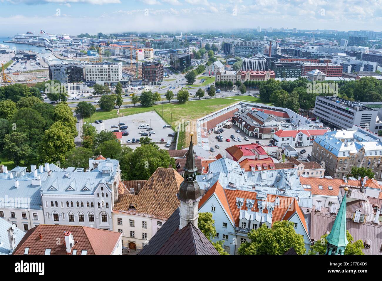 Cityscape of Tallinn, the capital of Estonia Stock Photo - Alamy