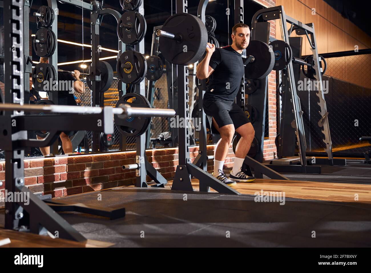 Athlete Straining Lifting Weights High Resolution Stock Photography and ...