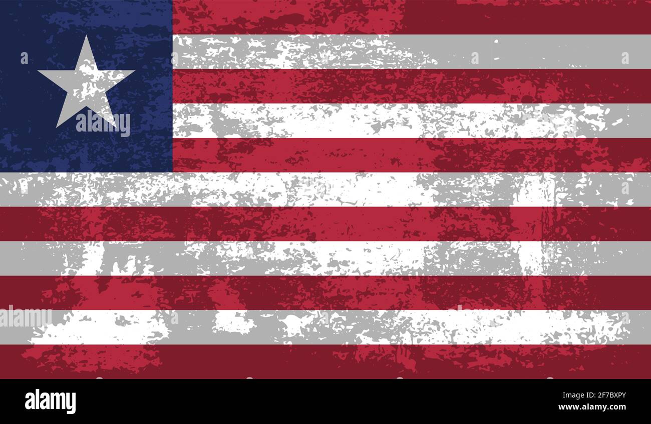 Liberian national flag Stock Vector Images - Alamy