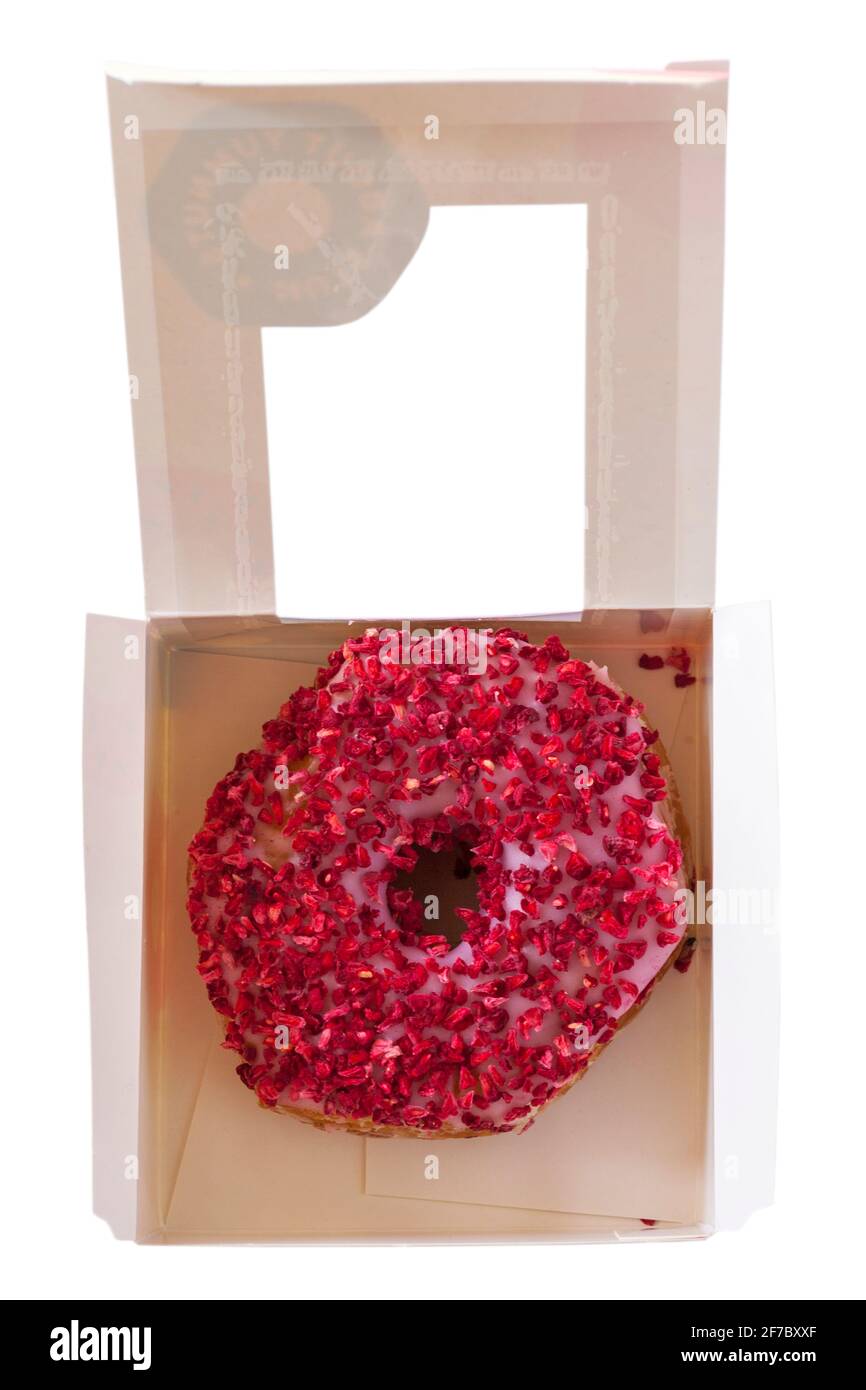 Raspberry Royale Yumnut, cross between a doughnut and a yum yum in box ...