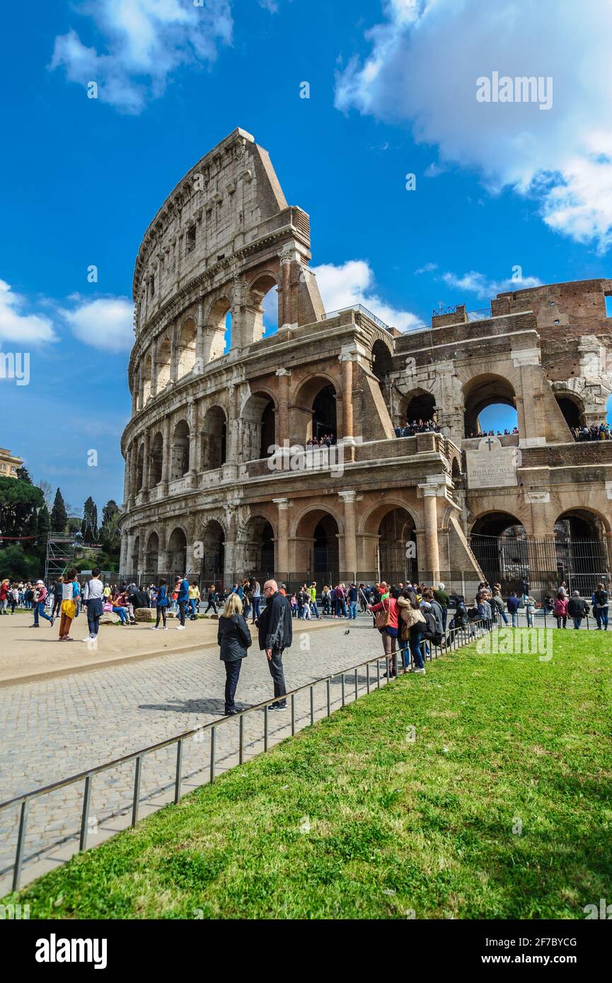 Colosseo, Coliseum, Rome, Lazio, Italy, Europe Stock Photo - Alamy