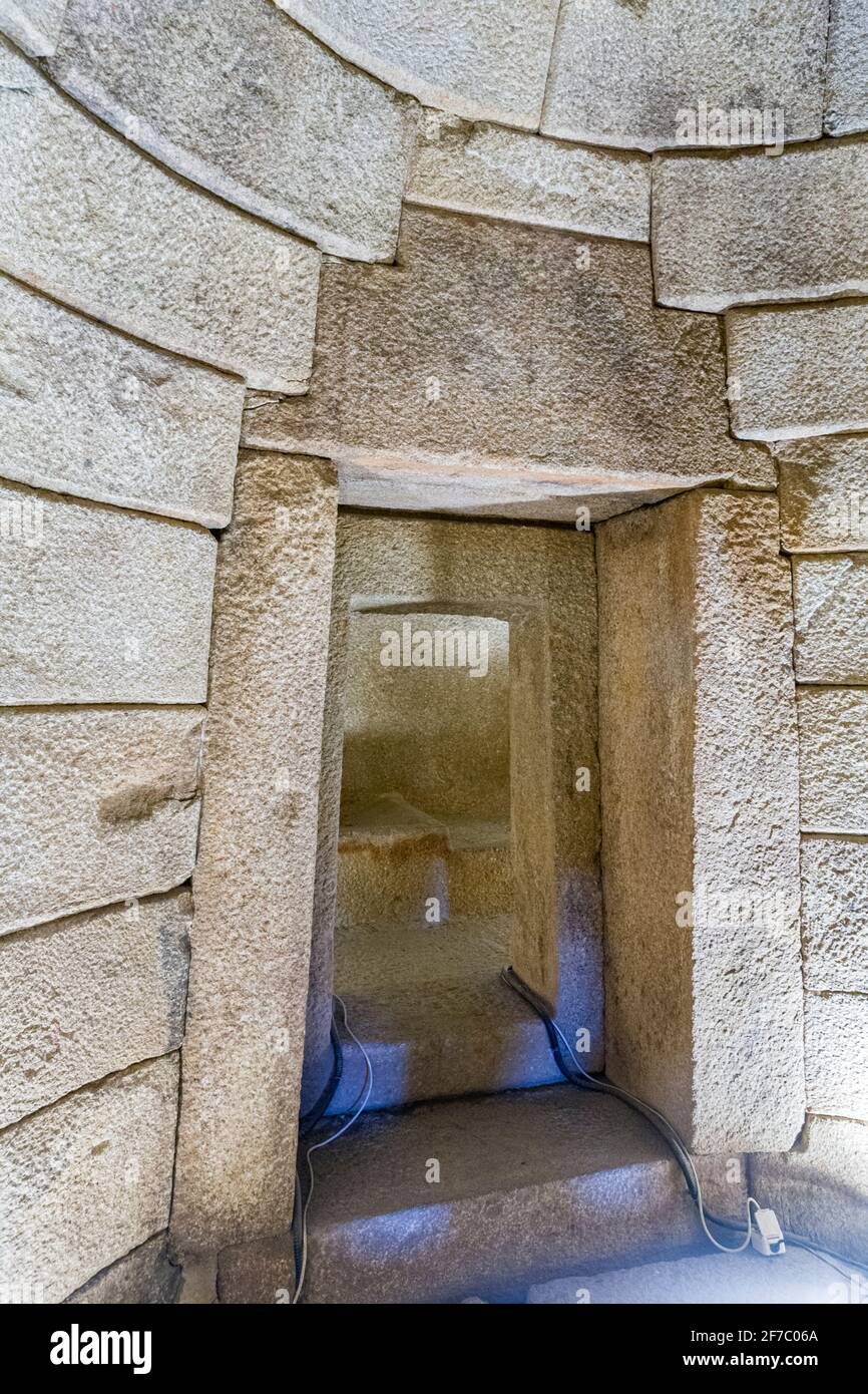 Thracian tomb, named "Golyama Kosmatka", Kazanluk town, Stara Zagora ...