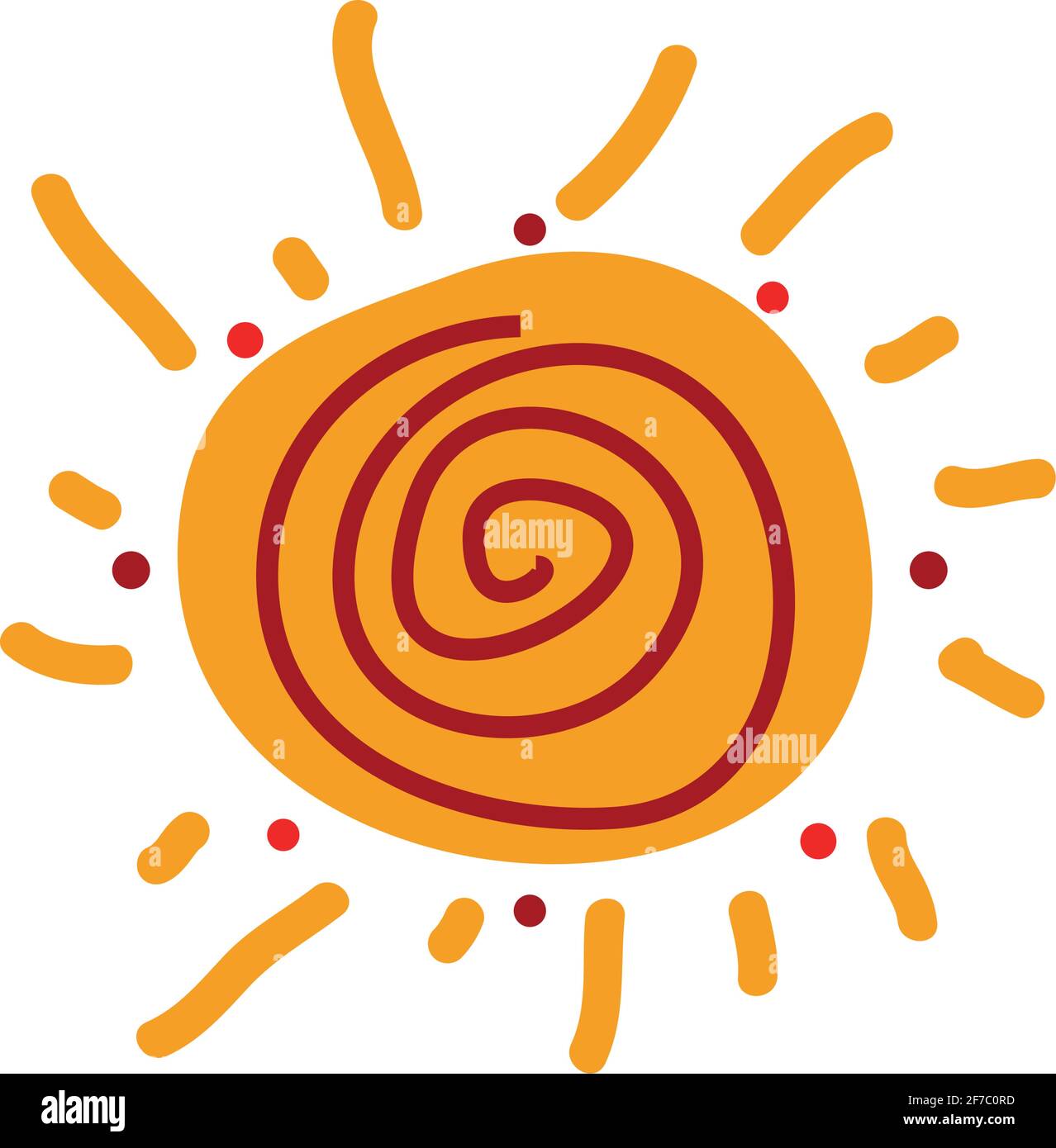 african art sun Stock Vector Image & Art - Alamy
