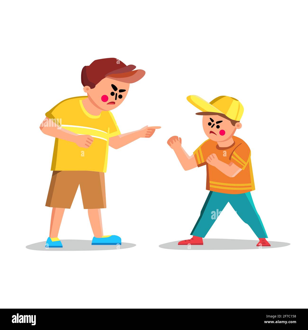 Boy Yelling Clipart