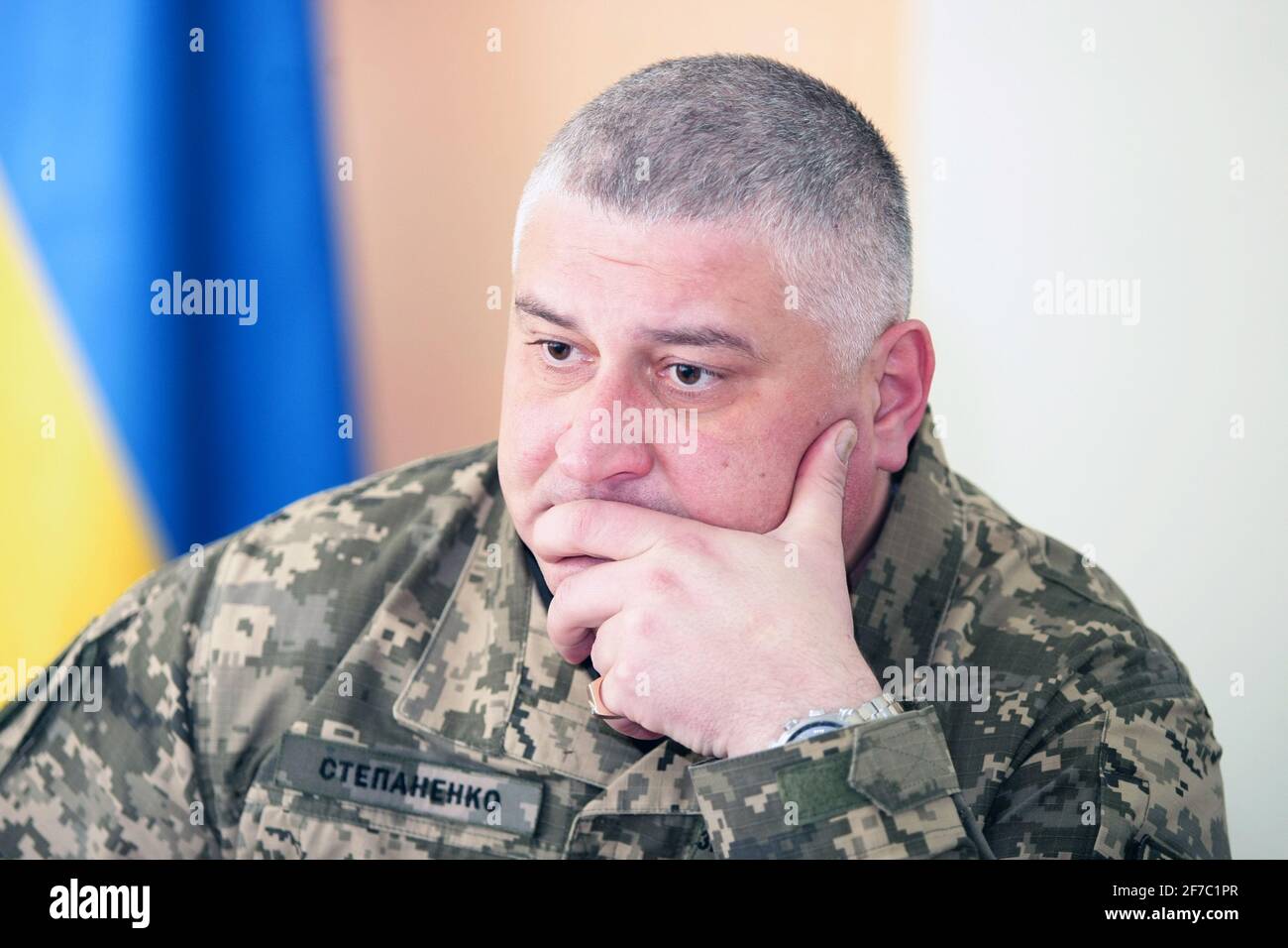 Ukrainian cyber security forces hi-res stock photography and images - Alamy