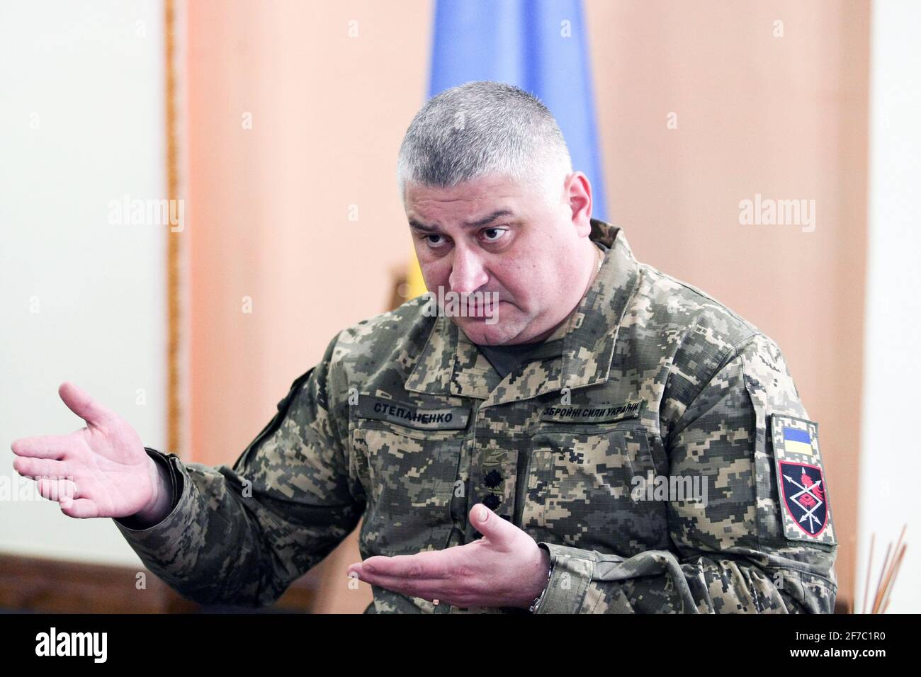 Ukrainian cyber security forces hi-res stock photography and images - Alamy