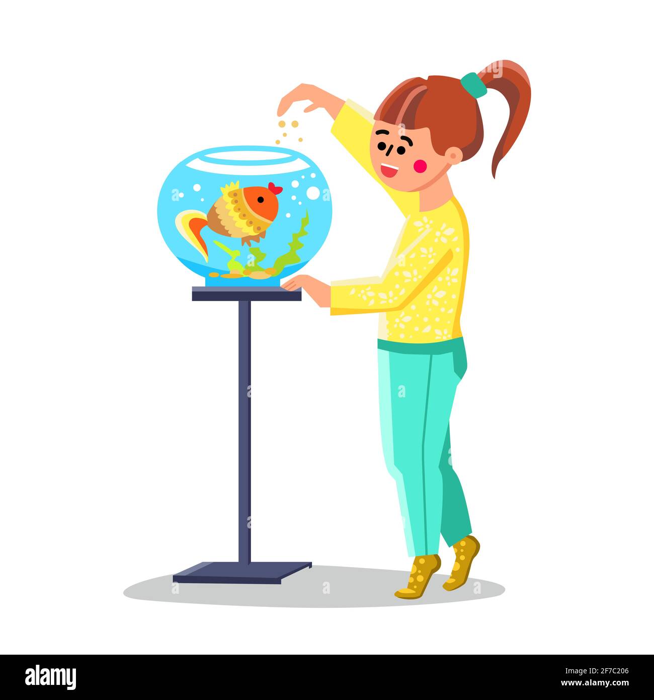 Fishbowl Stock Vector Images - Alamy