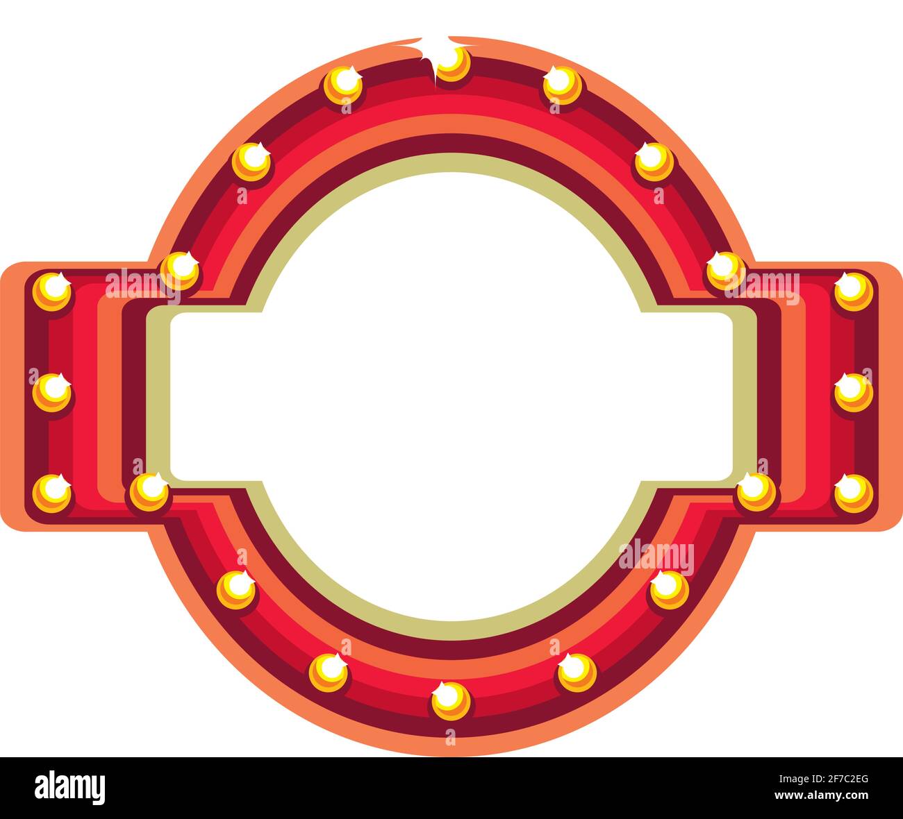 commercial frame lights Stock Vector Image & Art - Alamy