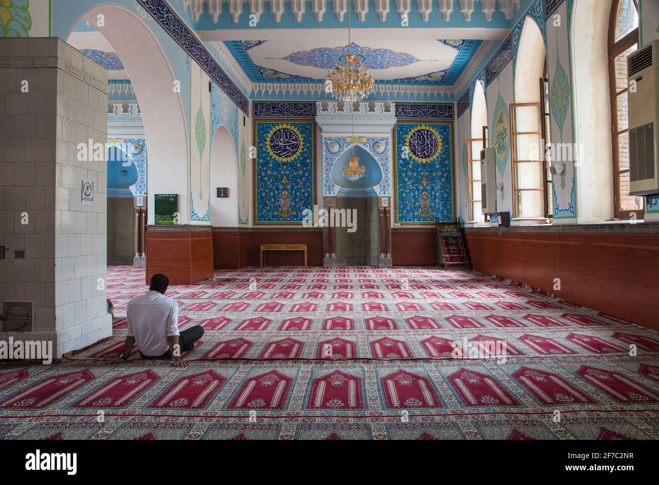 Georgia, Tbilisi, Old Town, Interior of Tbilisi Mosque Stock Photo - Alamy