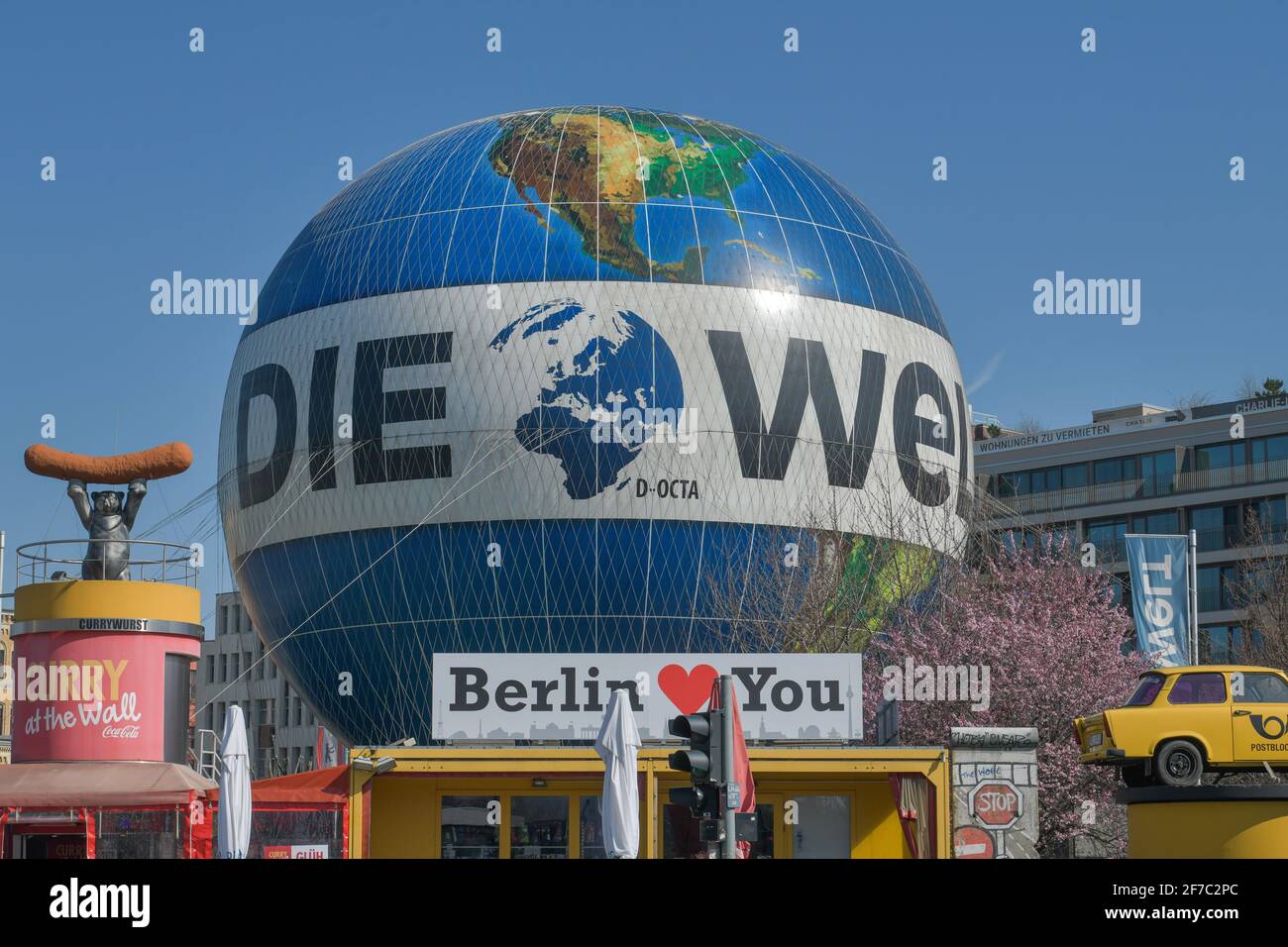 Hi-Flyer, Zimmerstraße, Mitte, Berlin, Deutschland Stock Photo - Alamy